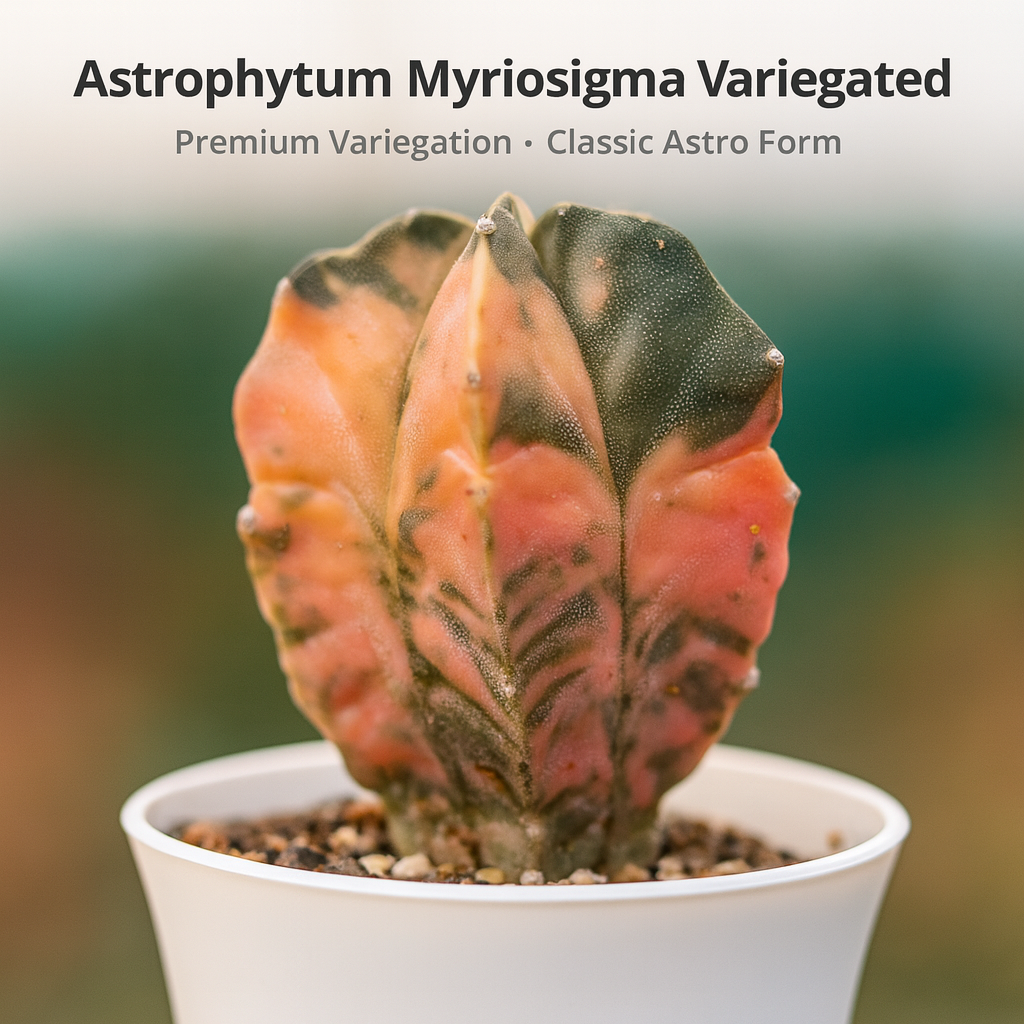 Astrophytum Myriostigma Variegated Rare Collector Cactus – Samarth ...